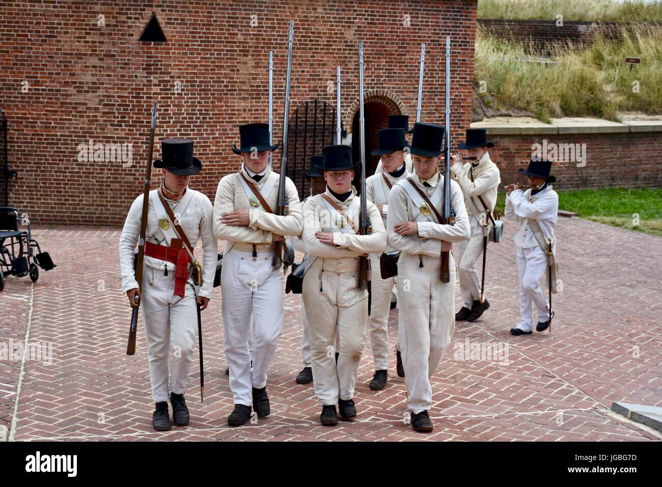 Fort McHenry National Monument and Historic Shrine in Baltimore Stock ...
