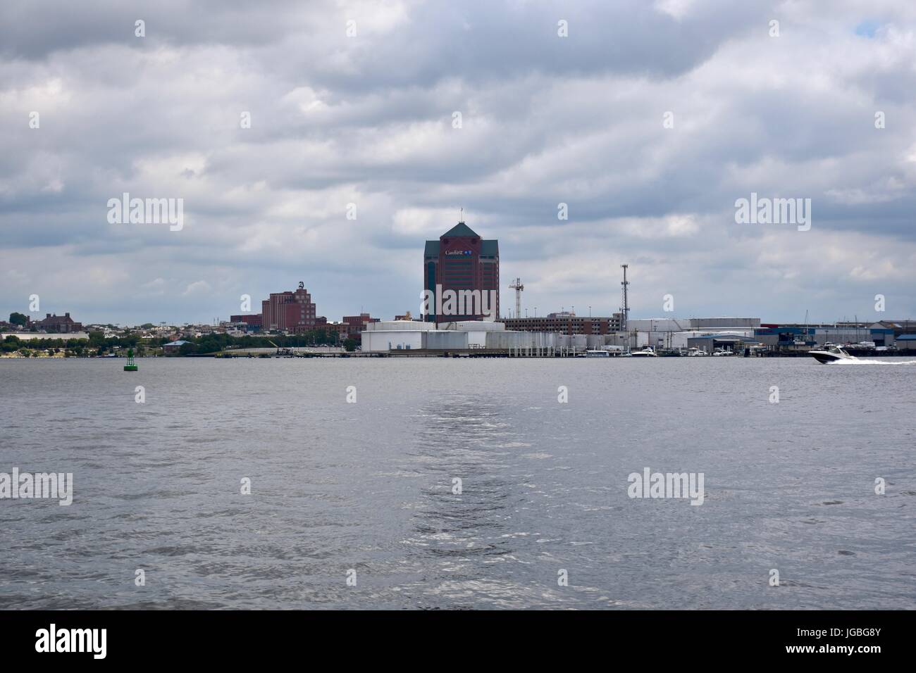 Baltimore port on the Chesapeake bay Stock Photo - Alamy