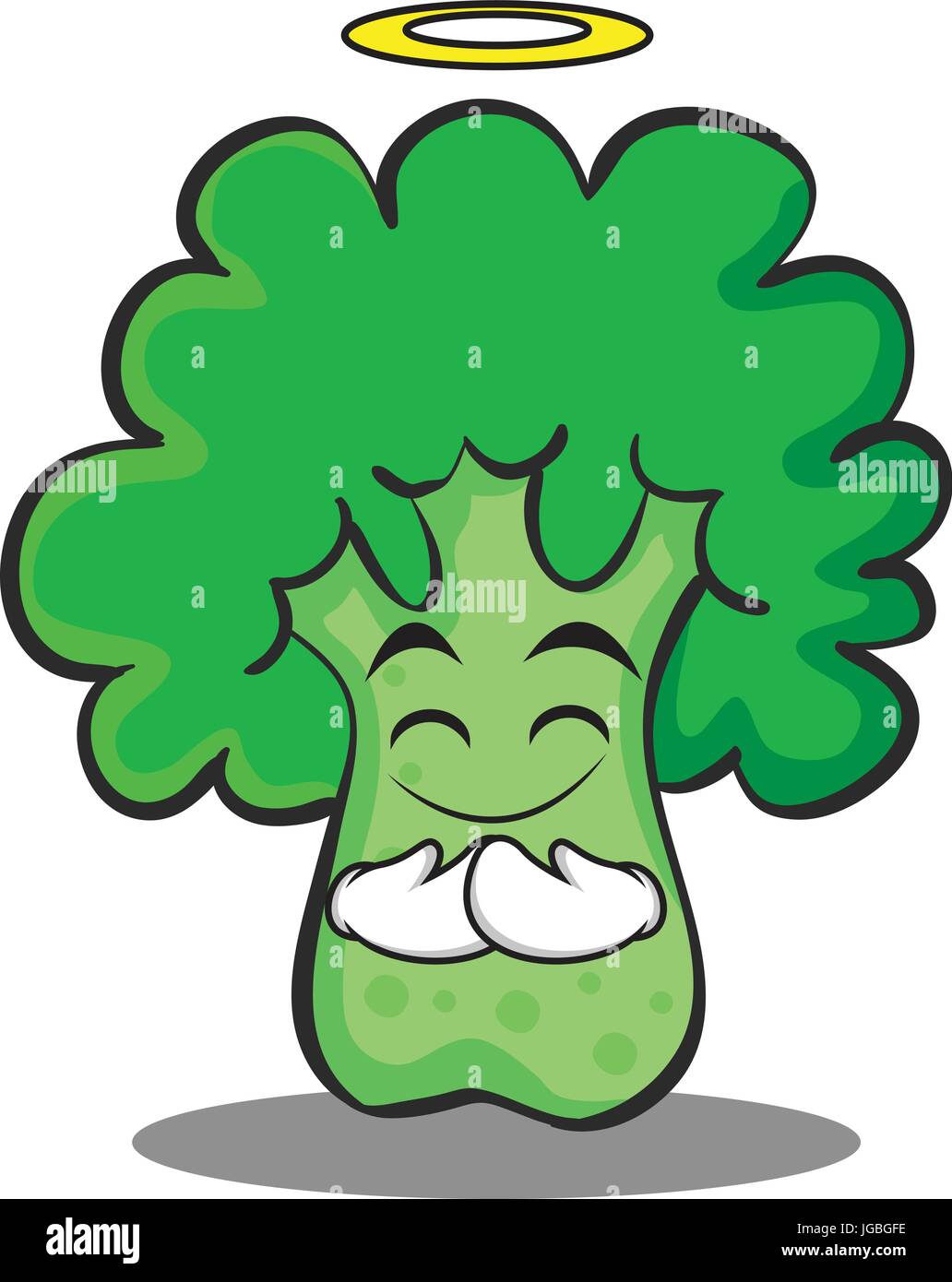 Innocent broccoli chracter cartoon style Stock Vector Image & Art - Alamy