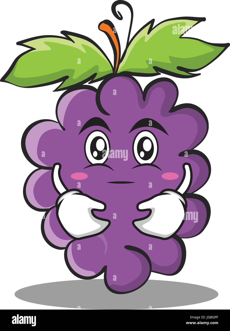 Hugging grape character cartoon collection Stock Vector Image & Art - Alamy