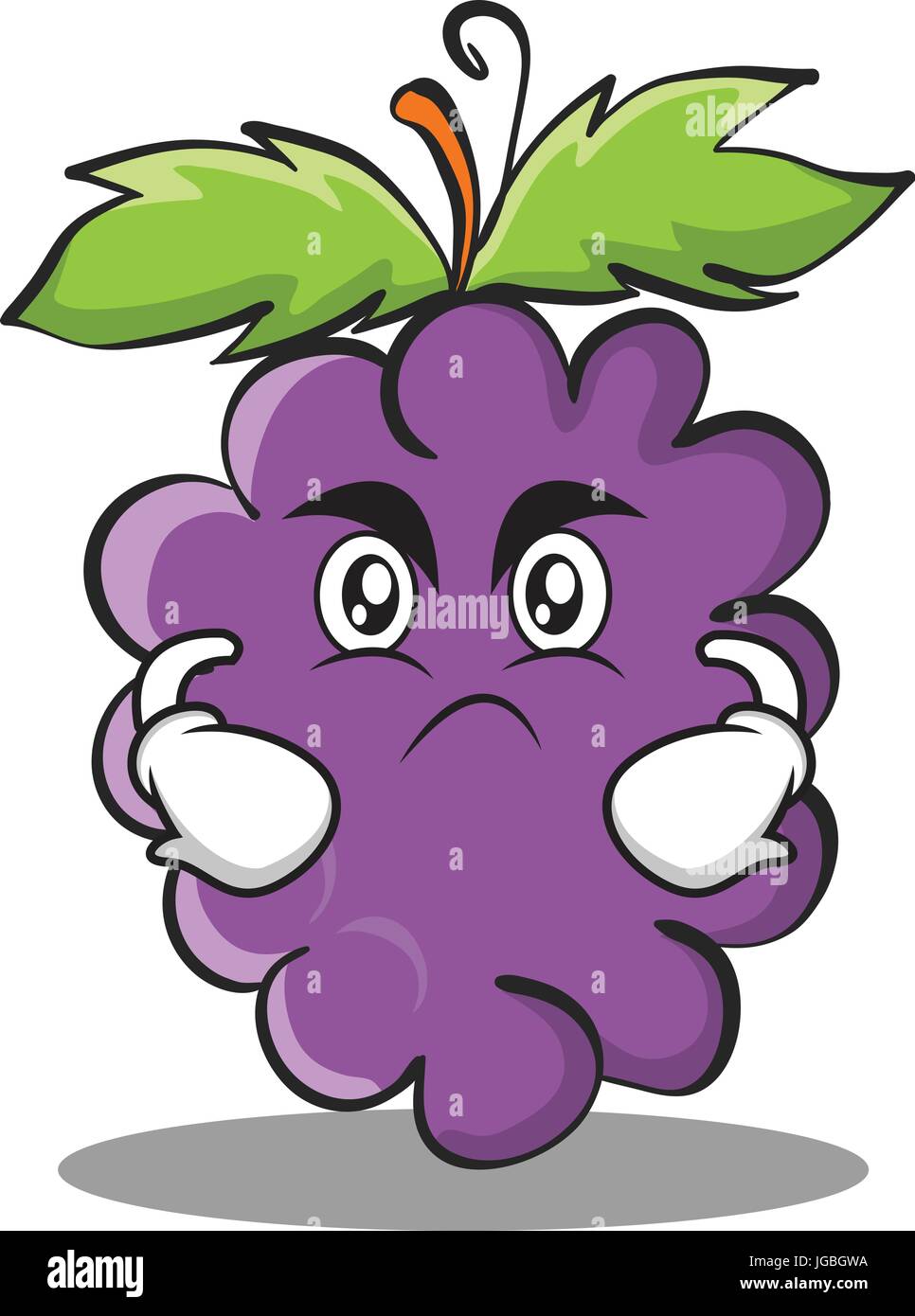 Angry grape character cartoon collection Stock Vector Image & Art - Alamy