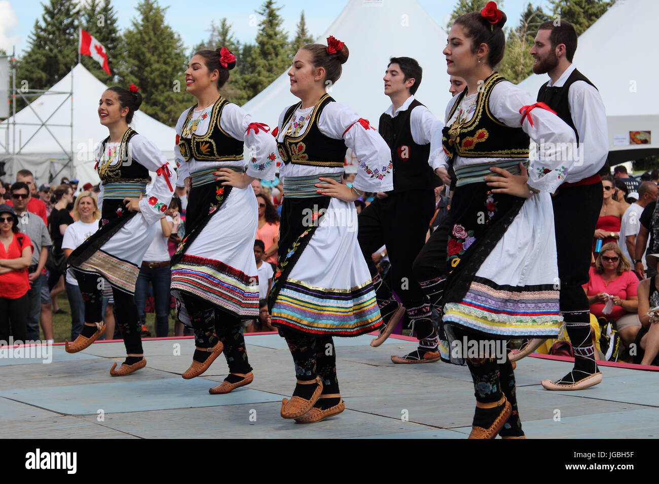Serbian Folk Dance Ensemble Stock Photo - Alamy Serbian Folk Dance Ensemble Stock Photo - Alamy