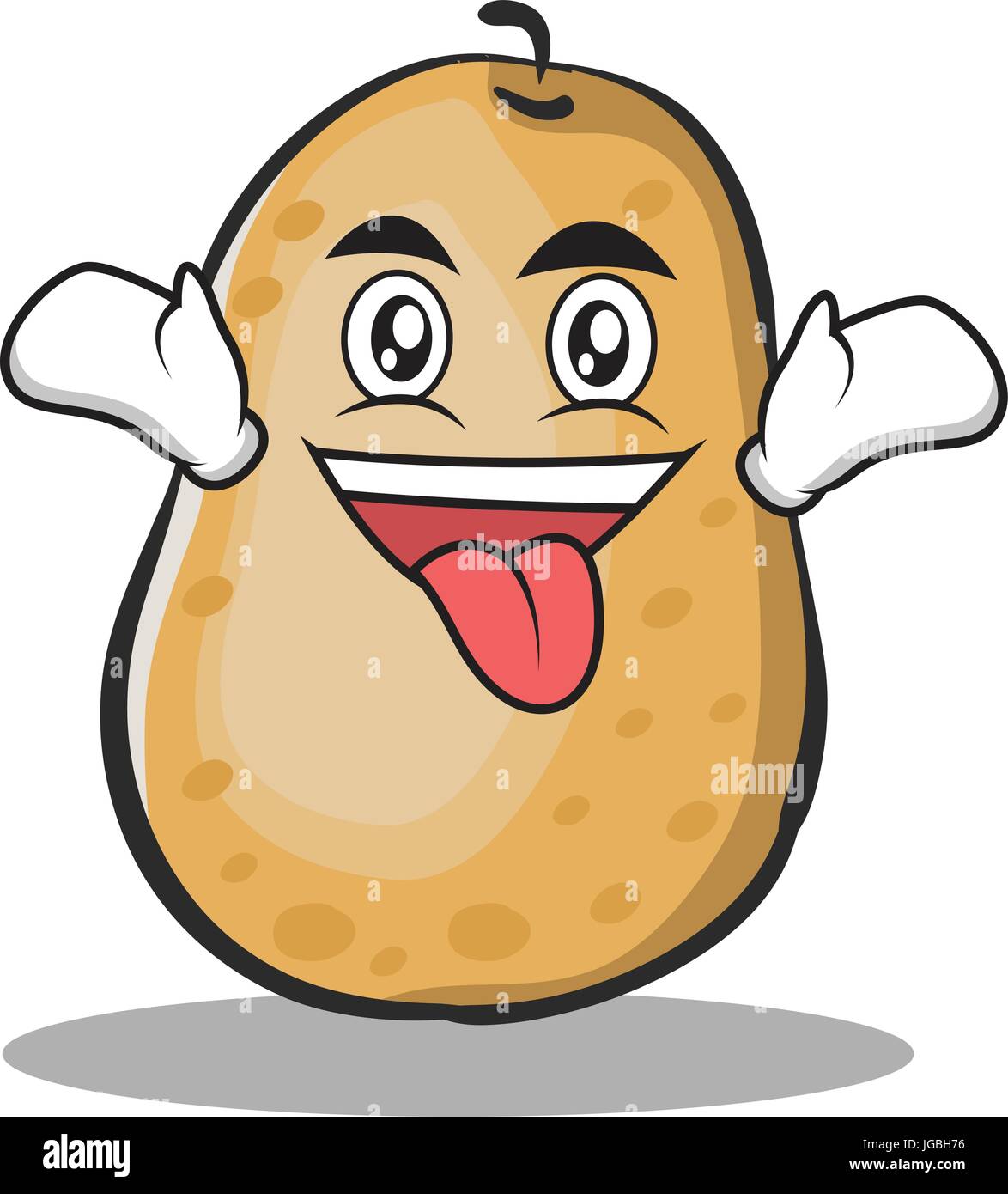 Cartoon potato hi-res stock photography and images - Alamy