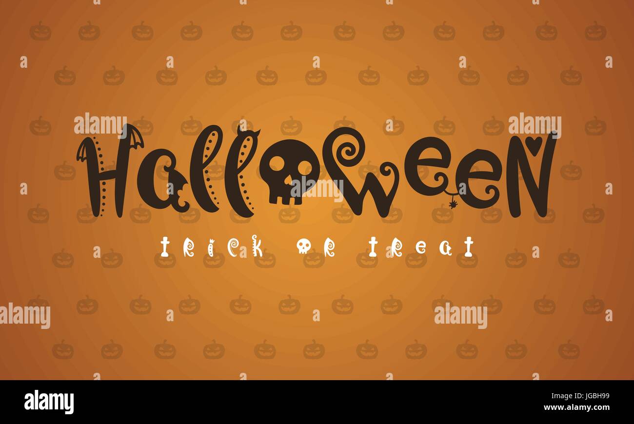Halloween background style collection Stock Vector Image & Art - Alamy