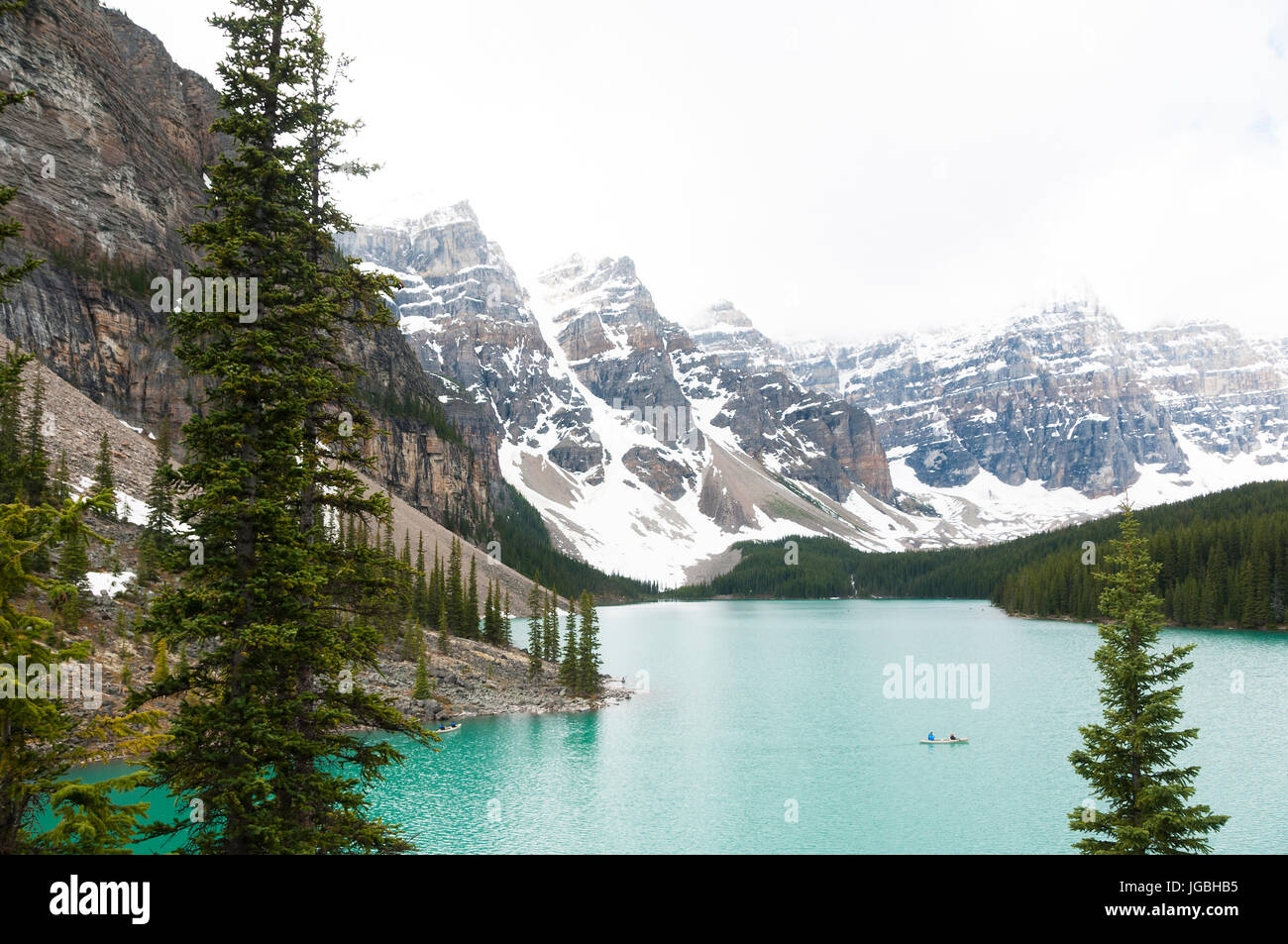Moraine Lake, Alberta, Canada Stock Photo - Alamy