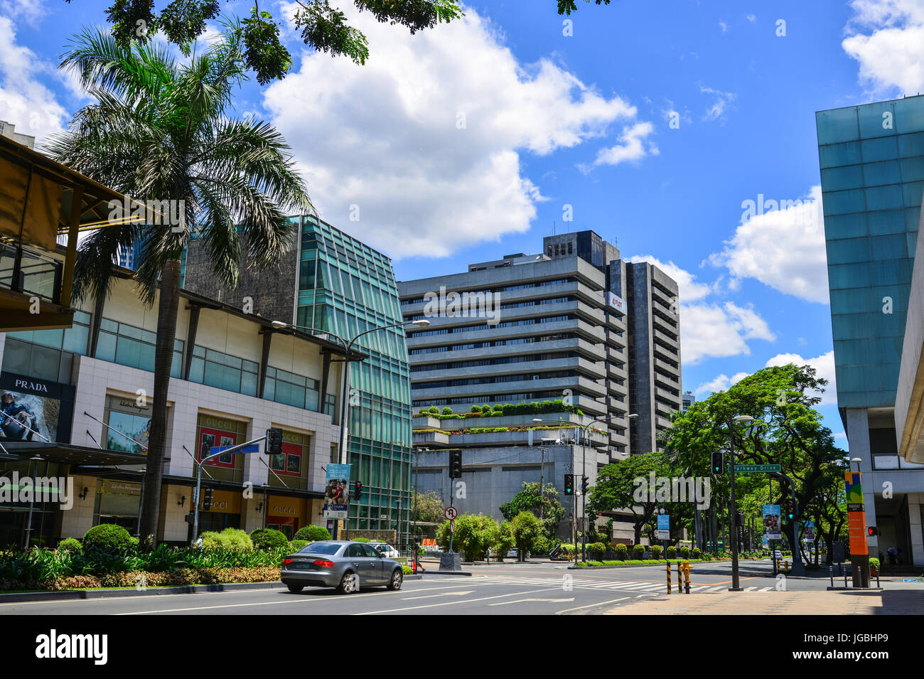 Manila, Philippines - Apr 14, 2017. Global City in Manila, Philippines ...