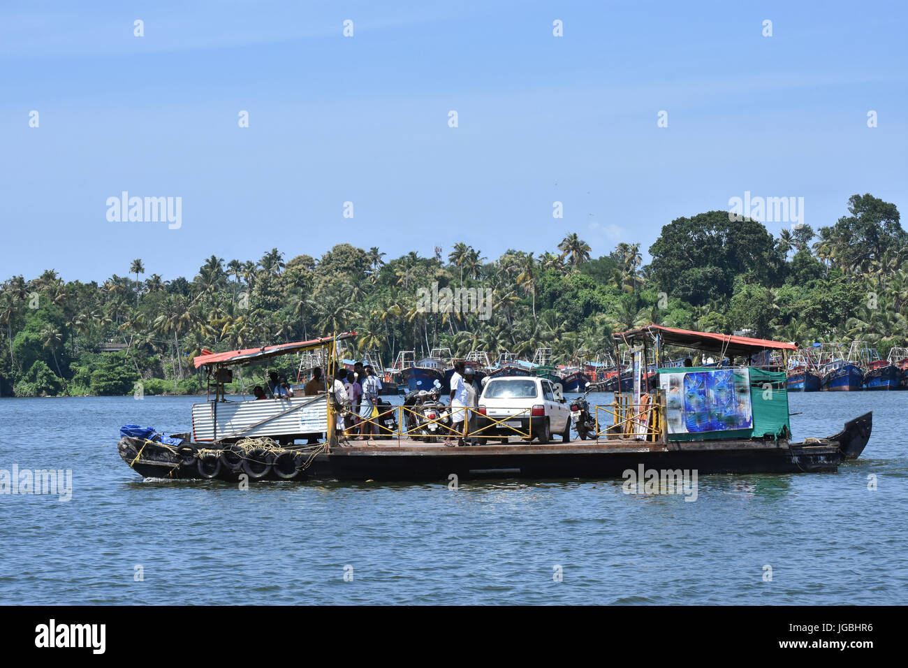 Kerala Boat Jetty High Resolution Stock Photography and Images - Alamy