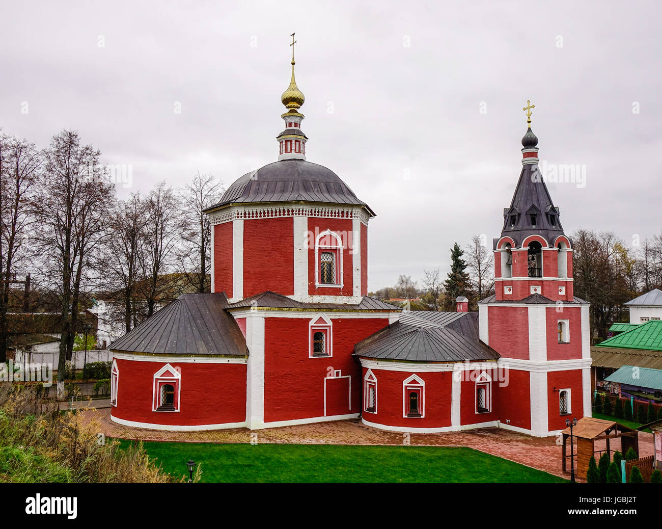 Assumption Church, one of Ortodox churches in Suzdal town, Vladimir ...