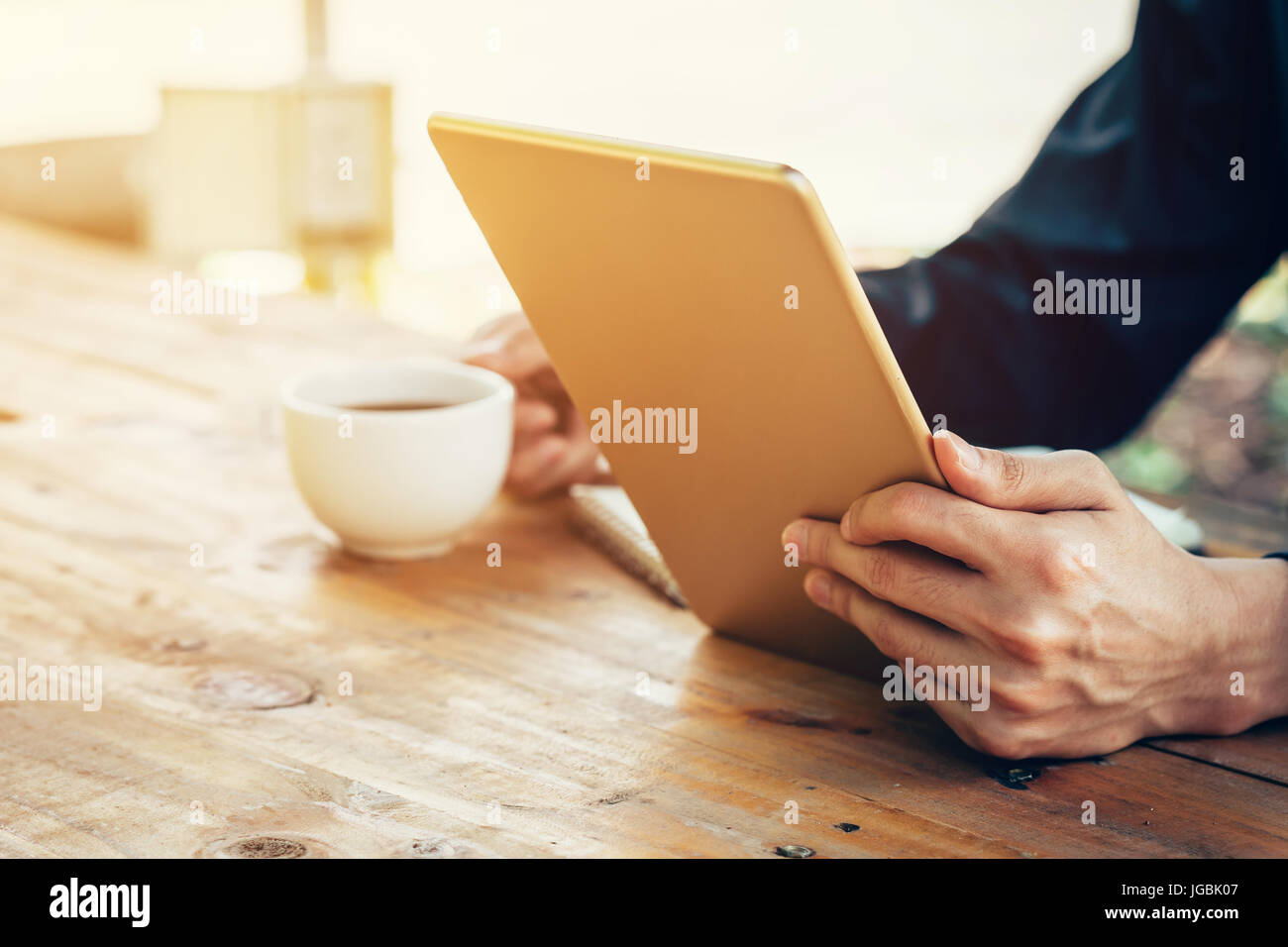 Person on device, asia hi-res stock photography and images - Alamy