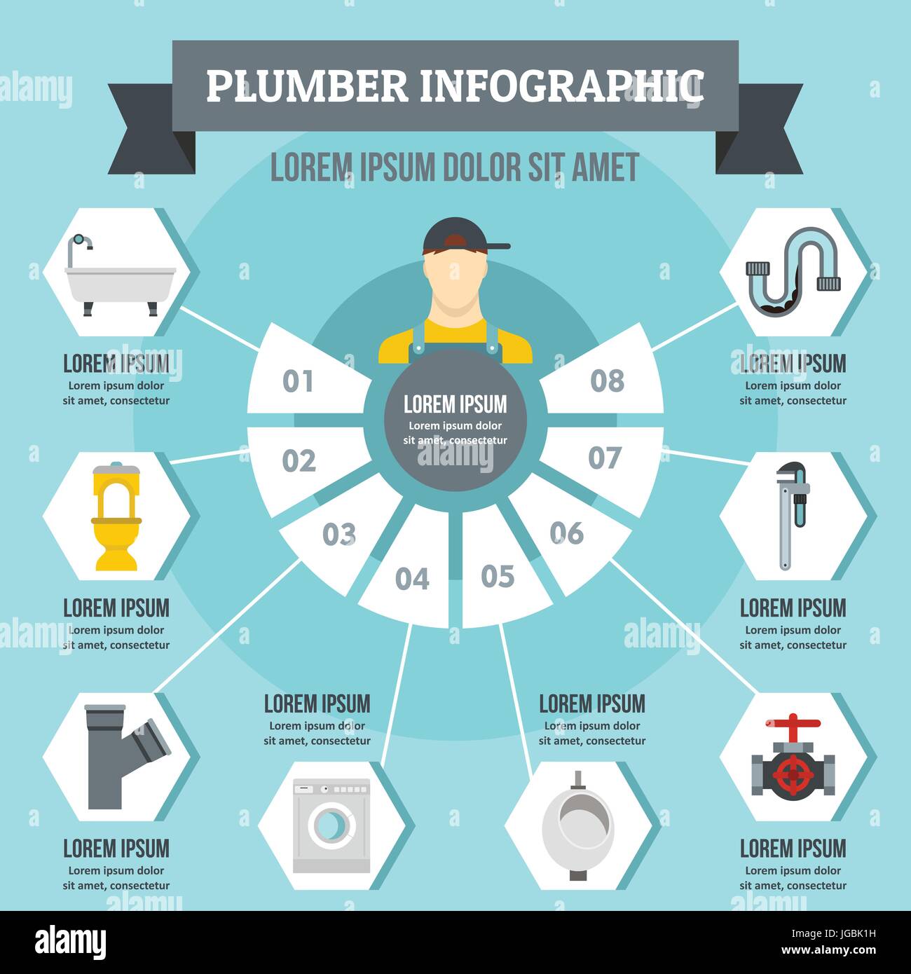 Cold water meter Stock Vector Images - Alamy