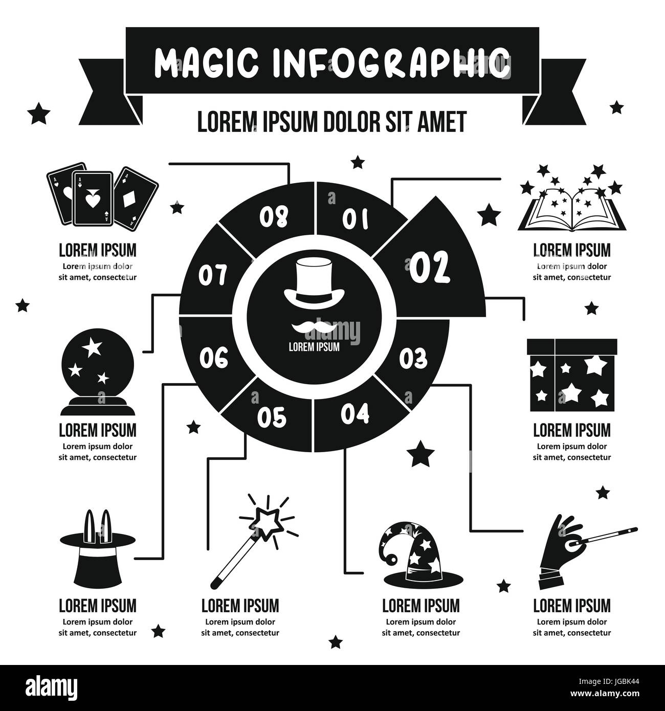 Infographic chart infochart play Cut Out Stock Images & Pictures - Alamy
