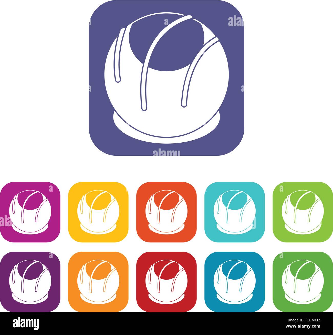 Bakery icons set flat Stock Vector Image & Art - Alamy