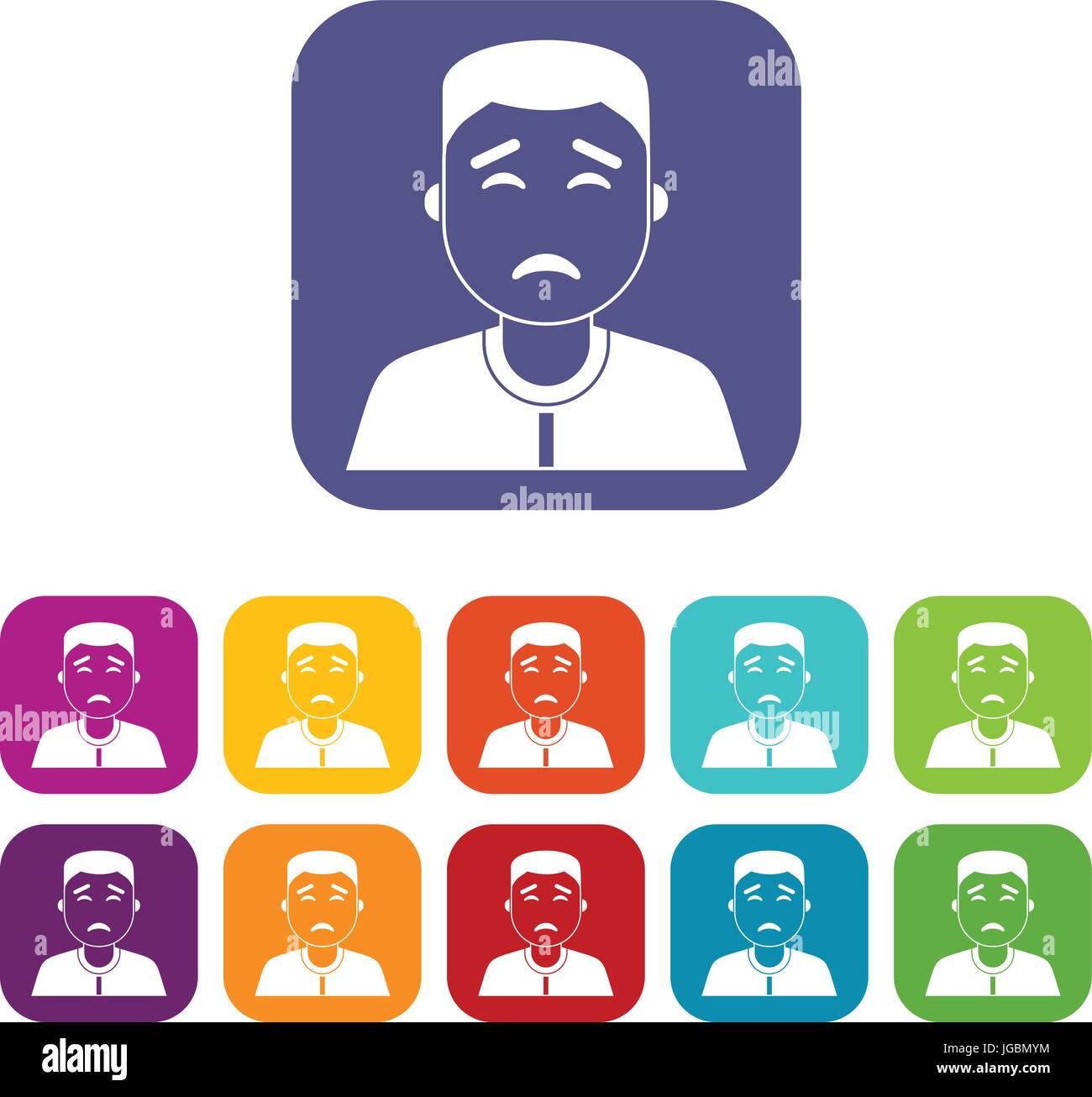 Side profile asian man Stock Vector Images - Alamy