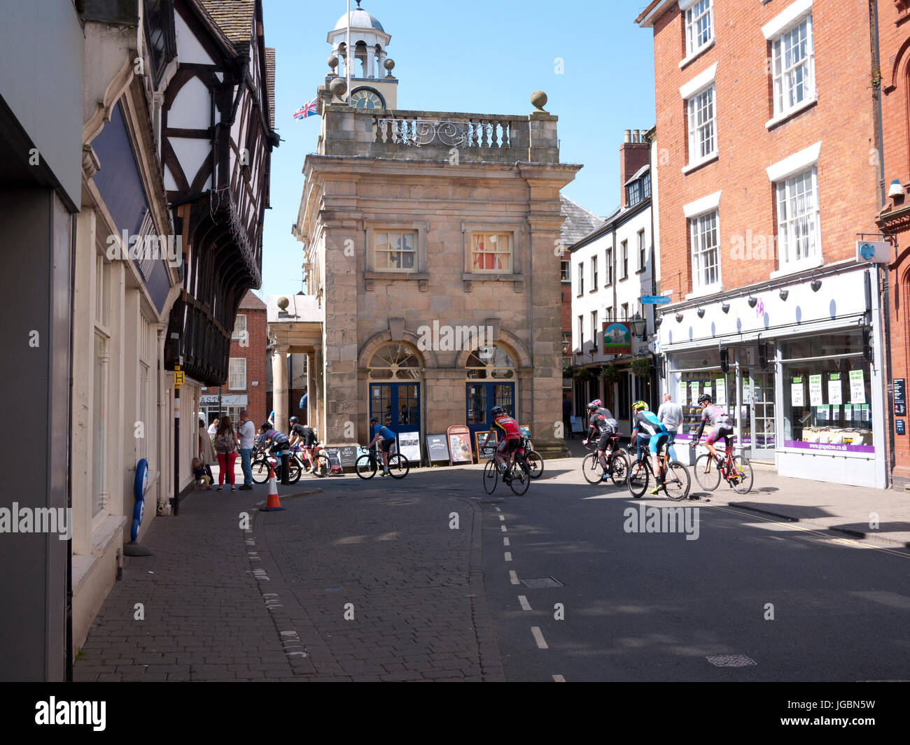 Ludlow town centre hi-res stock photography and images - Alamy
