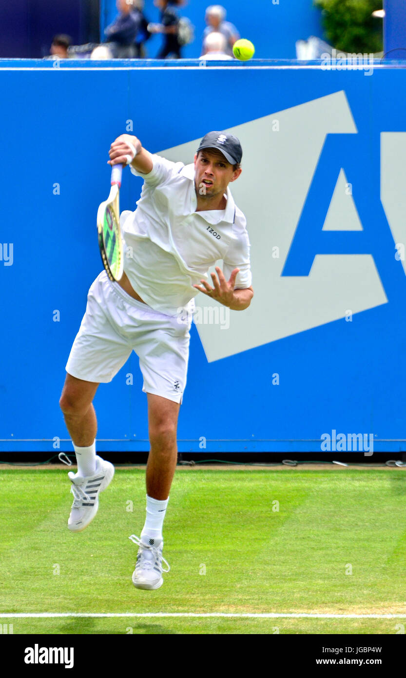 Mike Bryan (USA) at the Aegon International tournament, Eastbourne 2017 ...