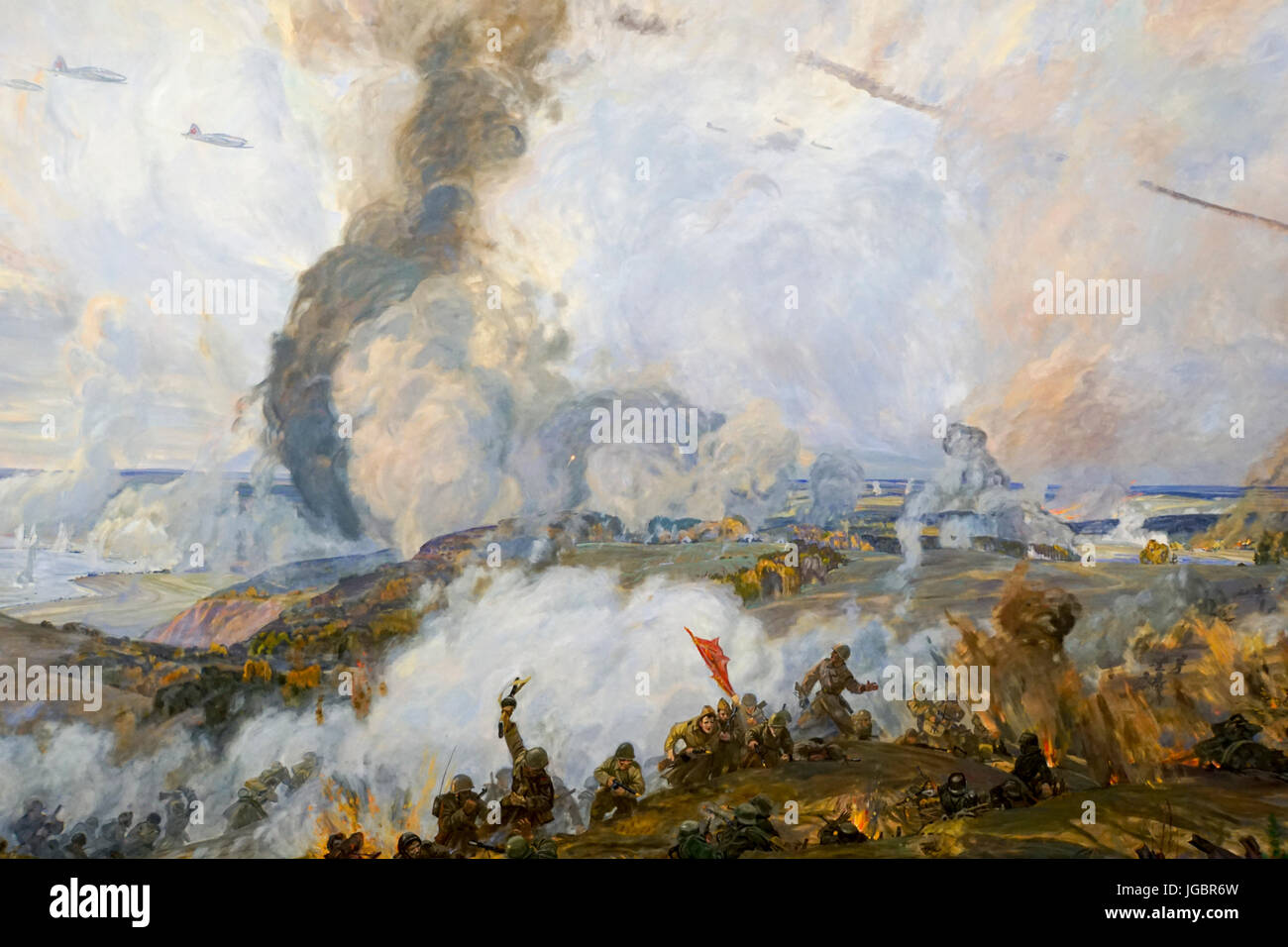 interior of the Museum of the Great Patriotic War, Park Pobedy (Victory ...