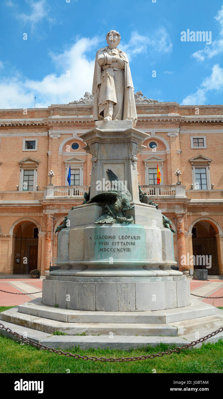 Recanati leopardi hi-res stock photography and images - Alamy