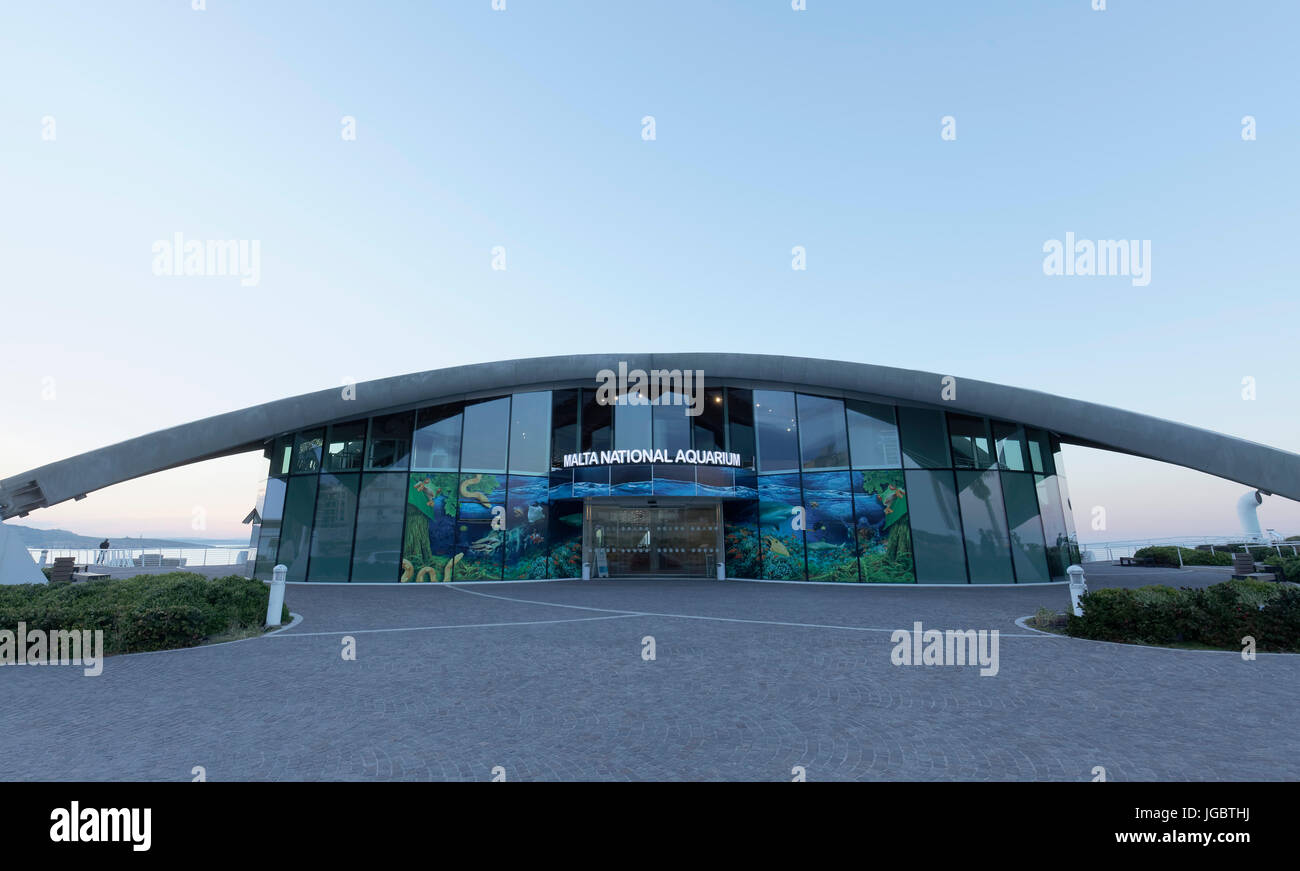 Malta National Aquarium, Qawra Seafront, Bugibba, St. Paul's Bay, Malta ...