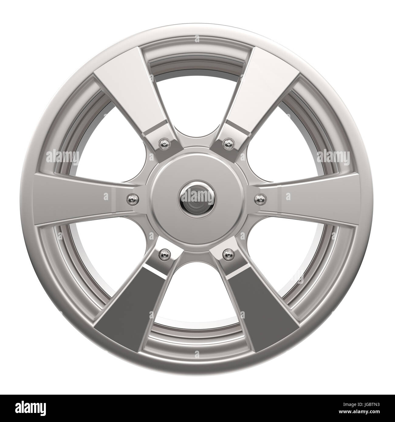 3d rendering alloy car disk isolated on white Stock Photo - Alamy