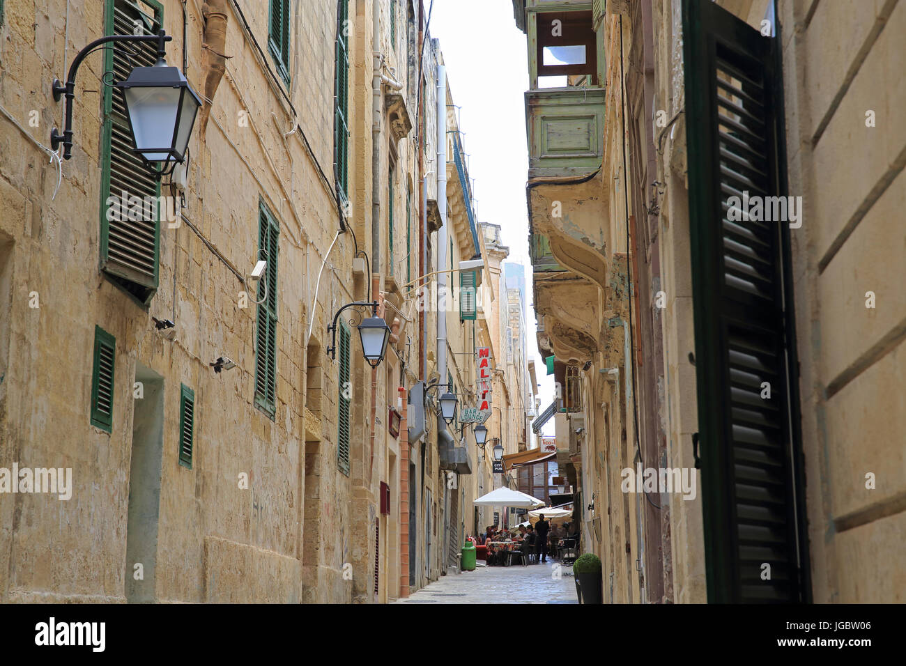 Valletta's historic and vibrant Strait Street, the most famous street ...