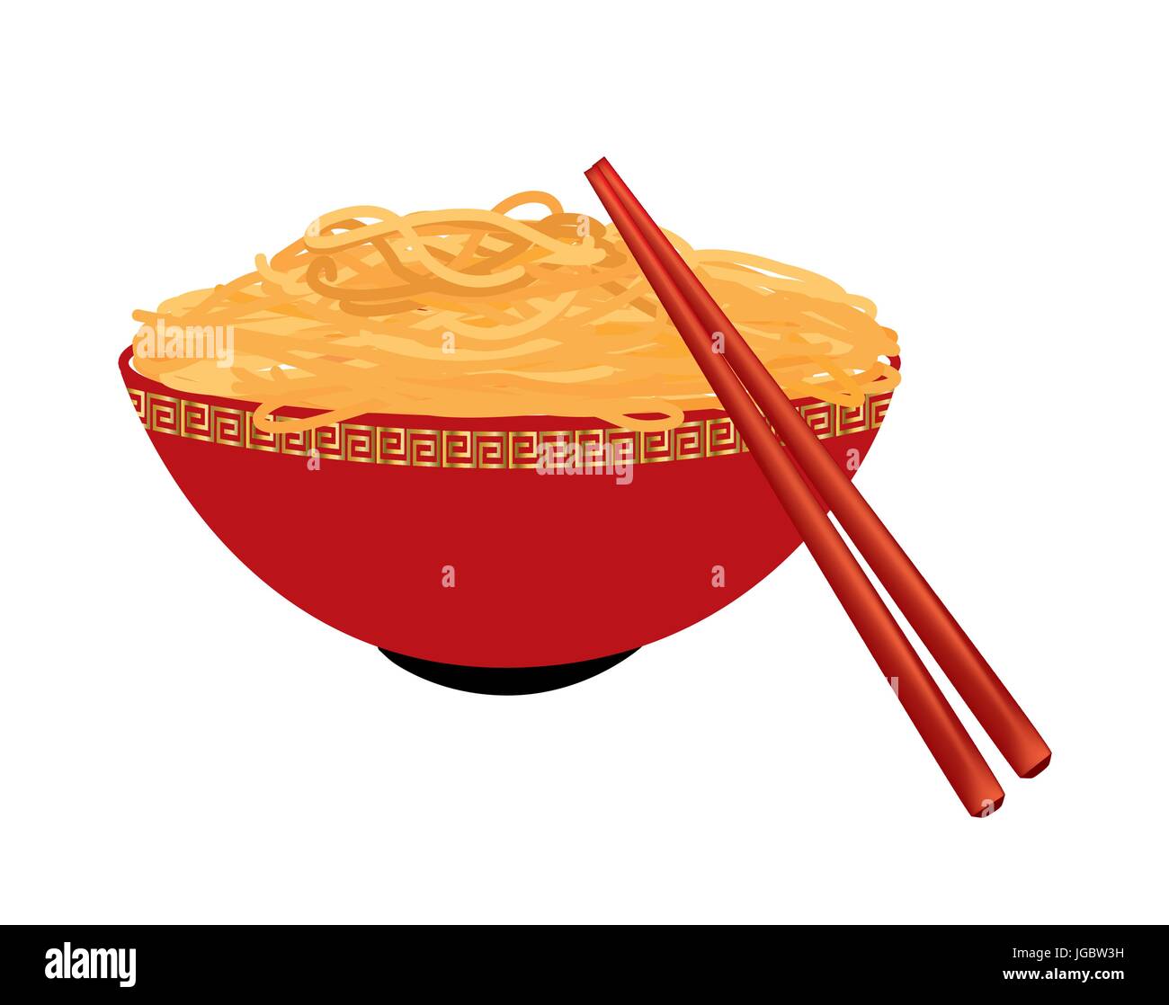 Spaghetti on black background Stock Vector Images - Alamy