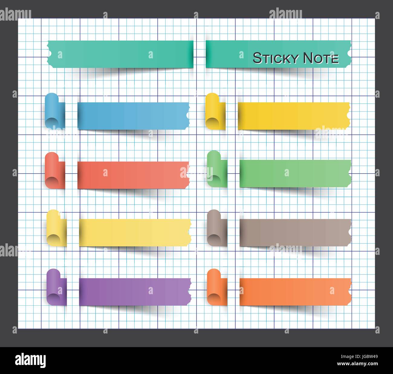 Blank rag paper Stock Vector Images - Alamy