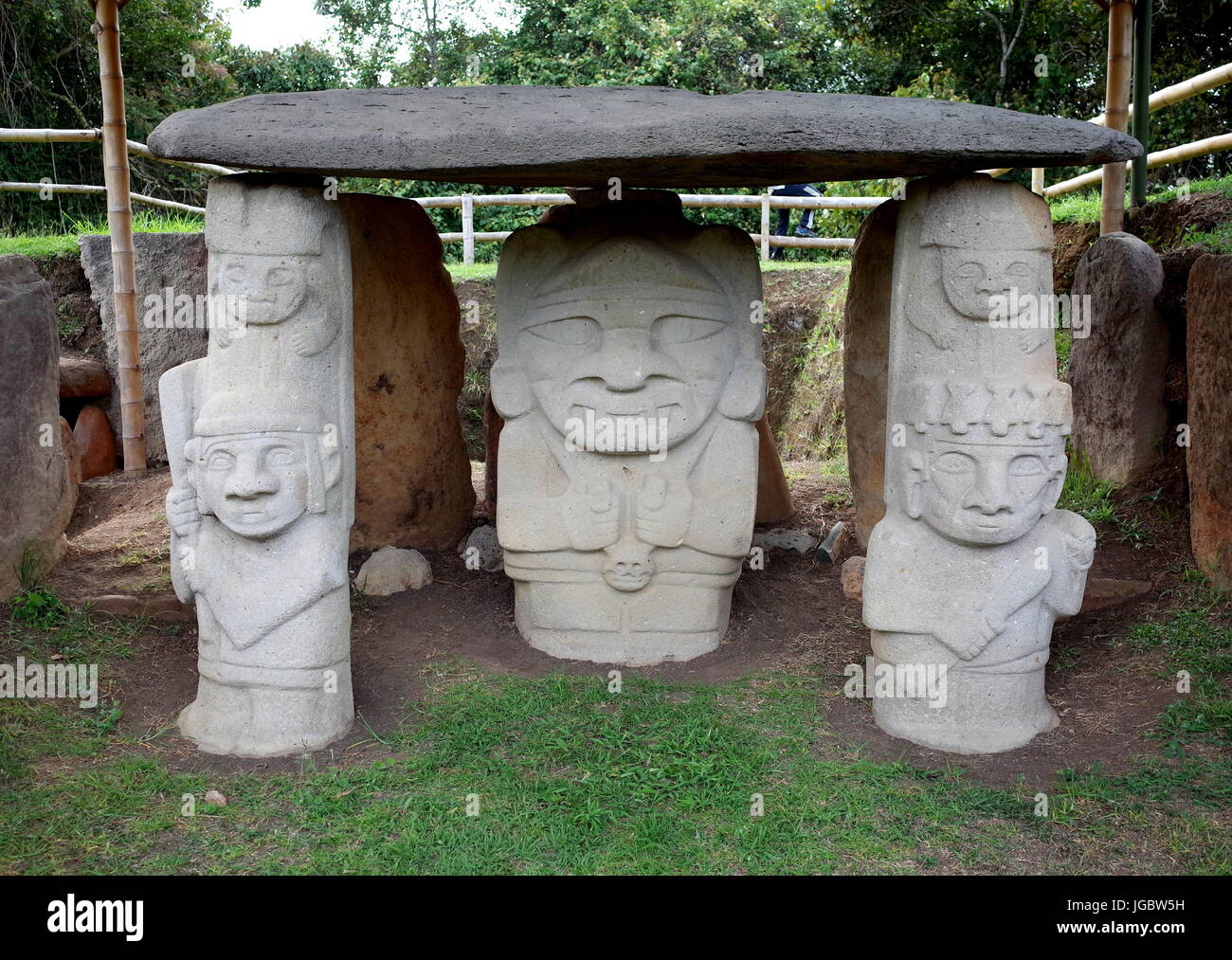 San Agustin archaeological park, Colombia Stock Photo - Alamy