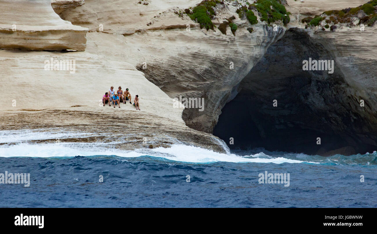The cliffs of Bonifacio Stock Photo - Alamy