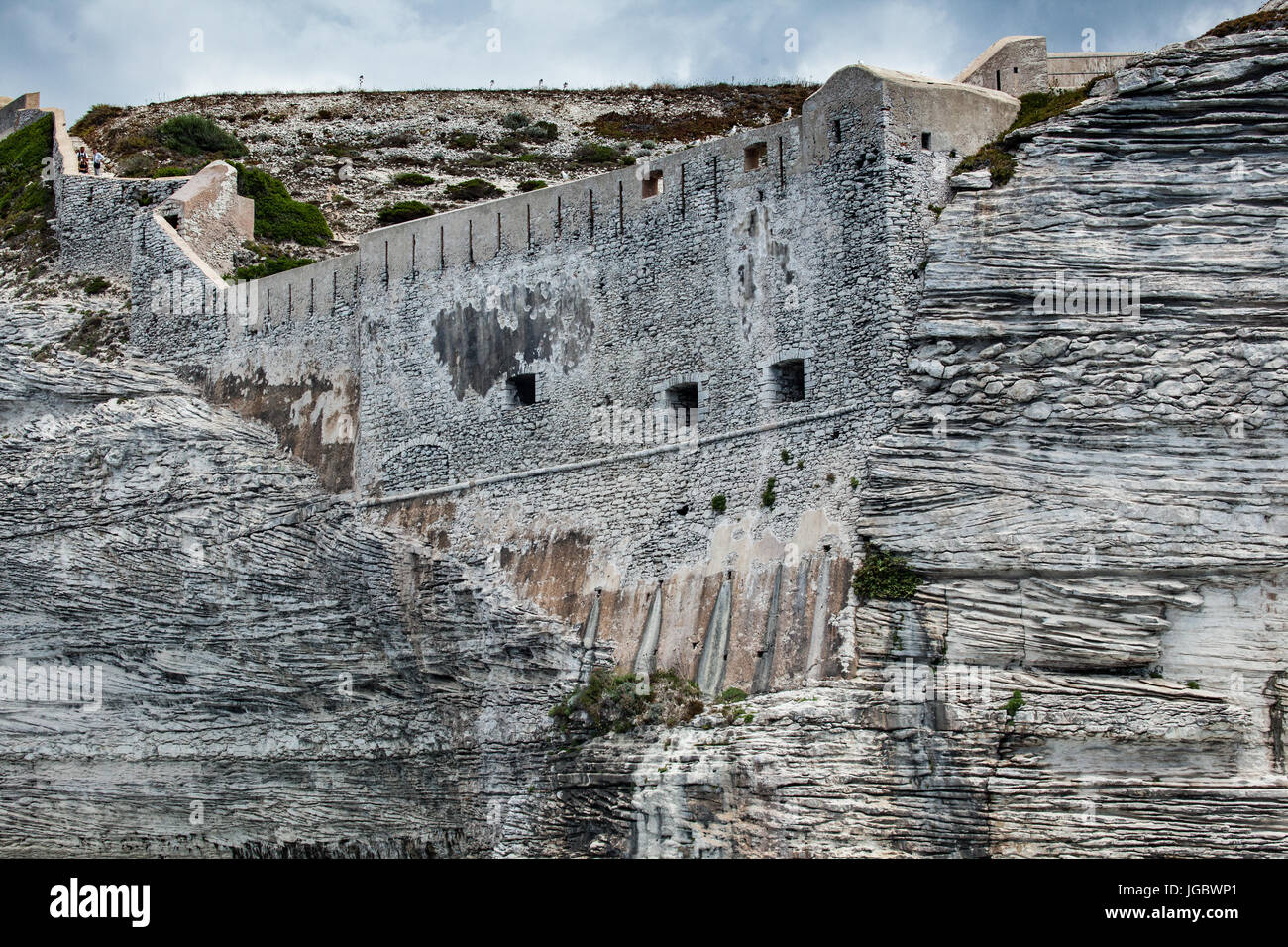 The cliffs of Bonifacio Stock Photo - Alamy