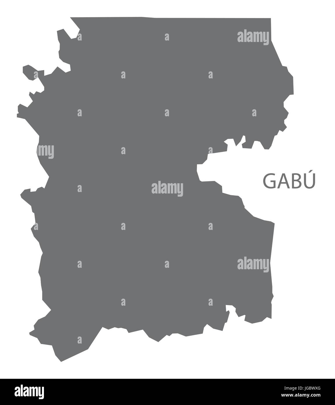 Gabu map hi-res stock photography and images - Alamy