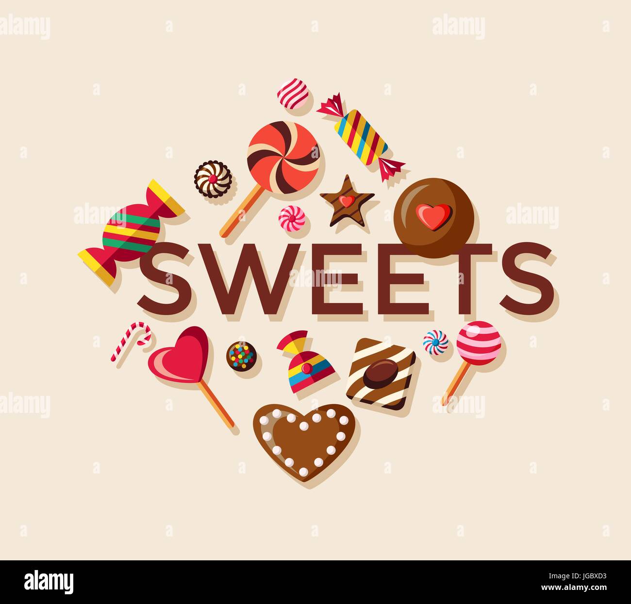 Sweety Vector Vectors High Resolution Stock Photography and Images - Alamy