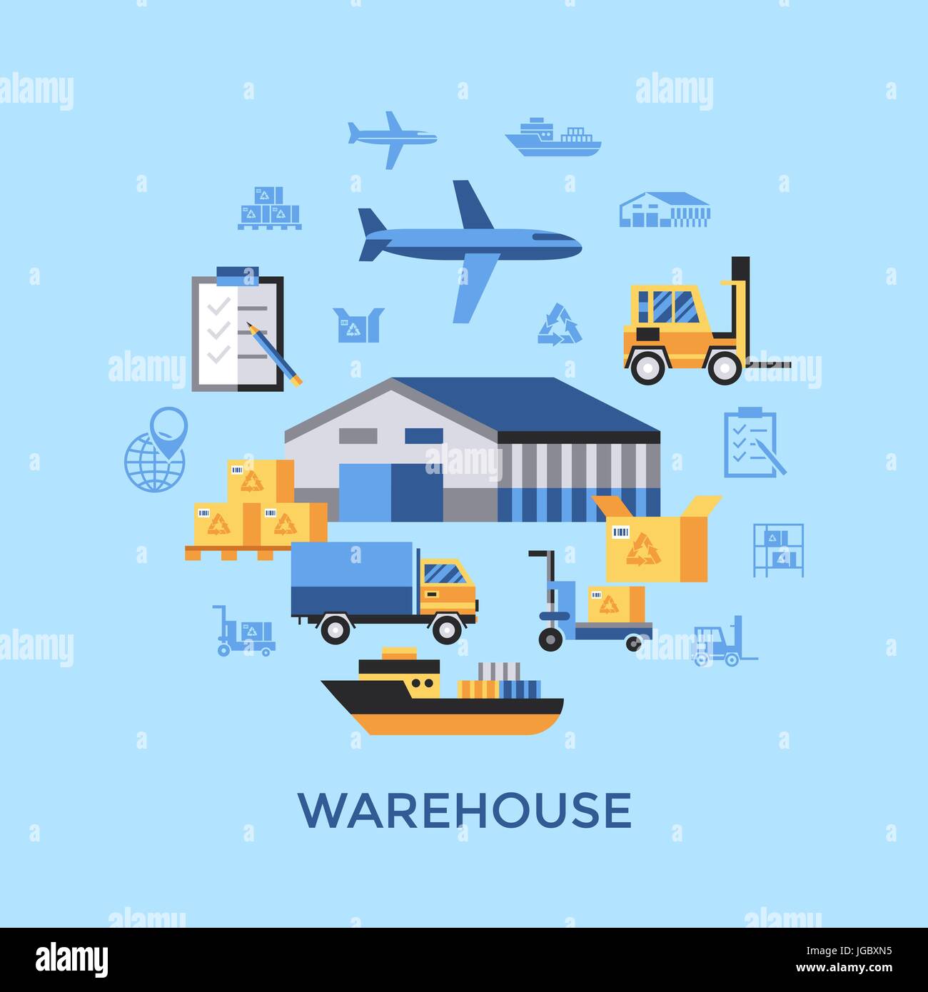 Warehouse Graphic