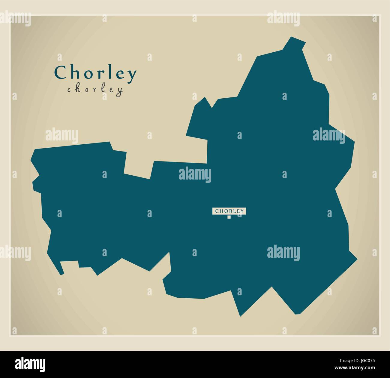 Of chorley Stock Vector Images - Alamy