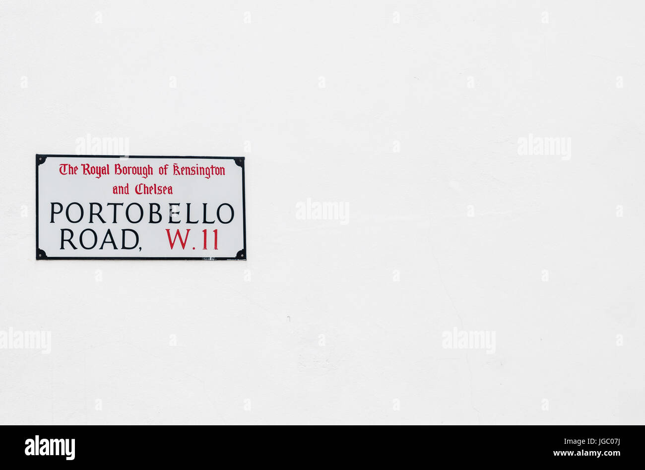 Portabello road sign hi-res stock photography and images - Alamy