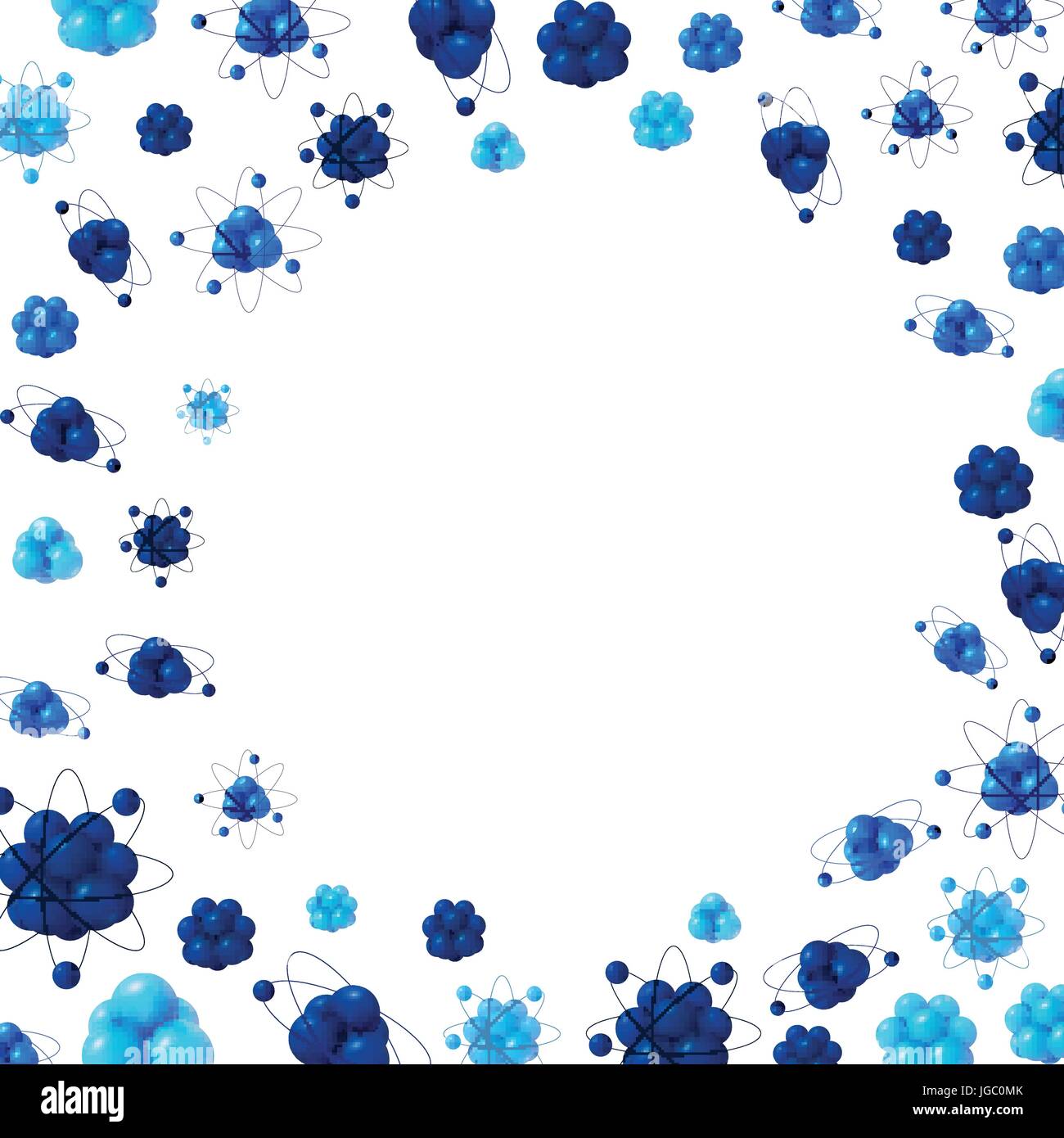 3d abstract scientific background Stock Vector Image & Art - Alamy