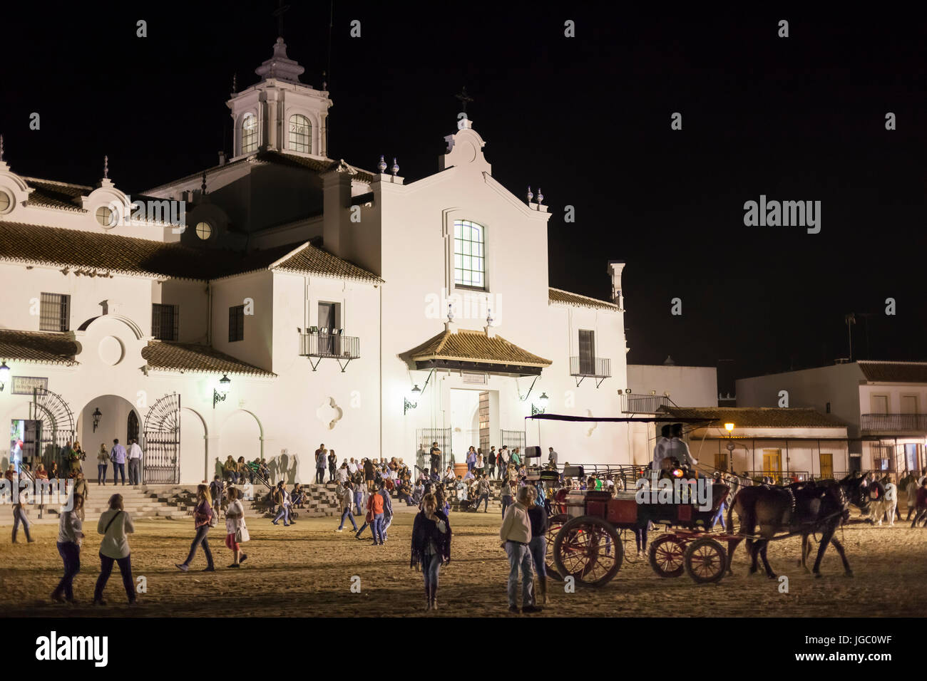 El rocio spain pilgrim 2017 hi-res stock photography and images - Alamy