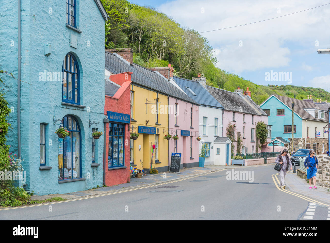 Solva village hi-res stock photography and images - Alamy