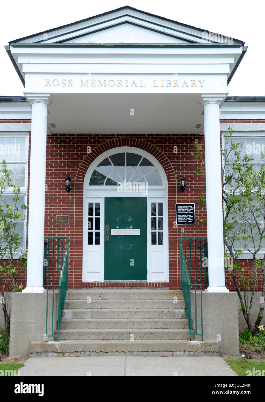 Library, St Andrews, New Brunswick Stock Photo - Alamy