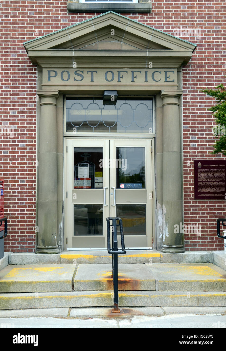 The Post Office, St Andrews, New Brunswick Stock Photo - Alamy