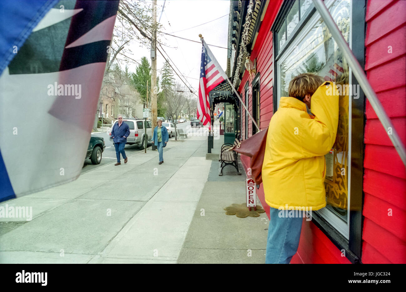 The town of Cold Spring, in upstate New York Stock Photo - Alamy