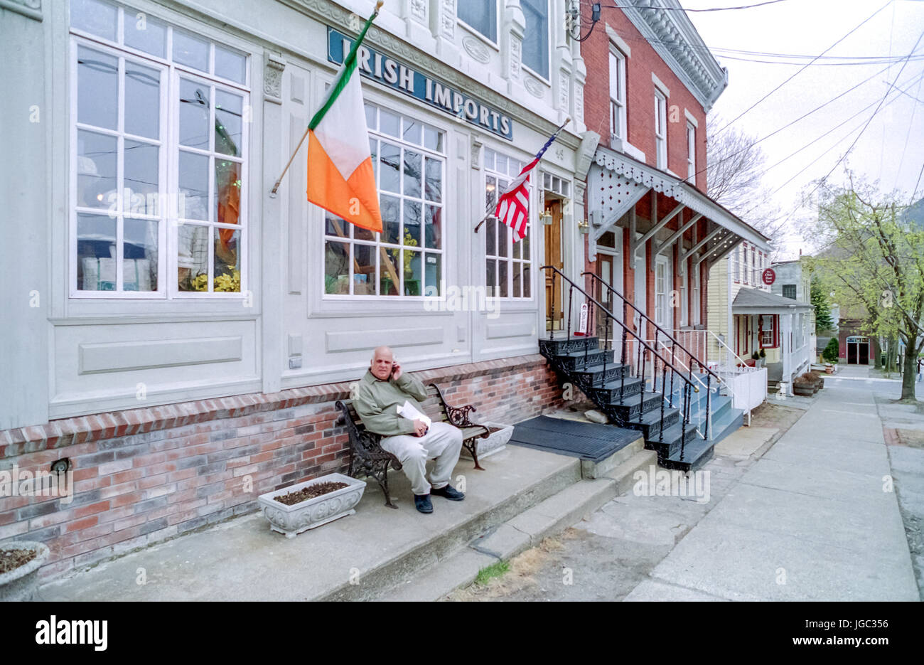 The town of Cold Spring, in upstate New York Stock Photo - Alamy