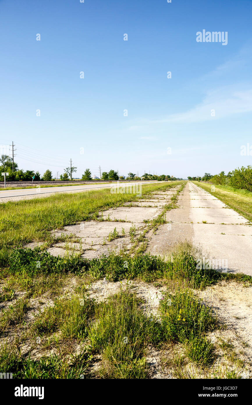 Historic Route 66, Illinois, USA Stock Photo - Alamy