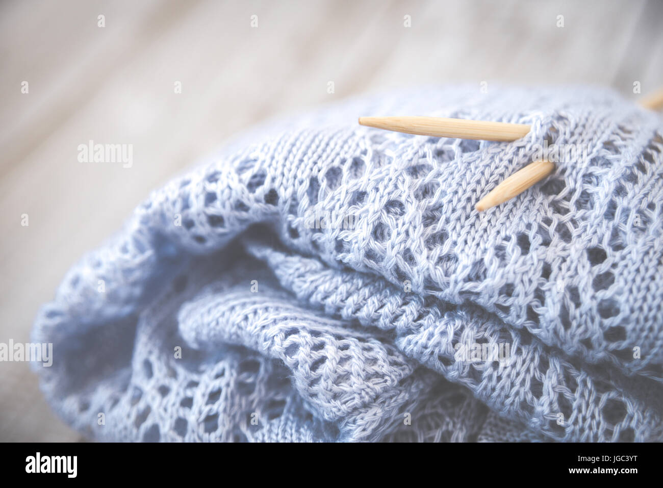 Detail of woven handicraft knit woolen design texture and knitting ...