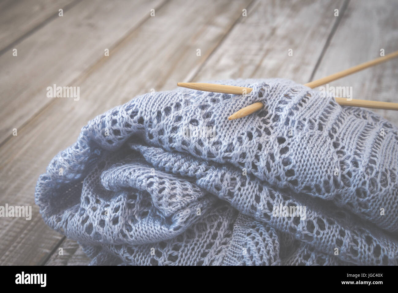 Detail of woven handicraft knit woolen design texture and knitting ...