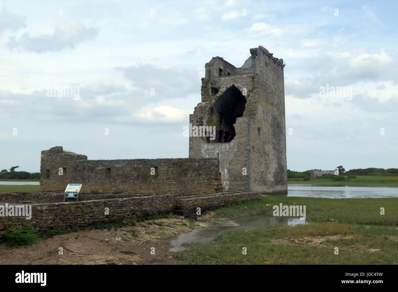 Carrigafoyle Castle, County Kerry, Ireland Stock Photo - Alamy