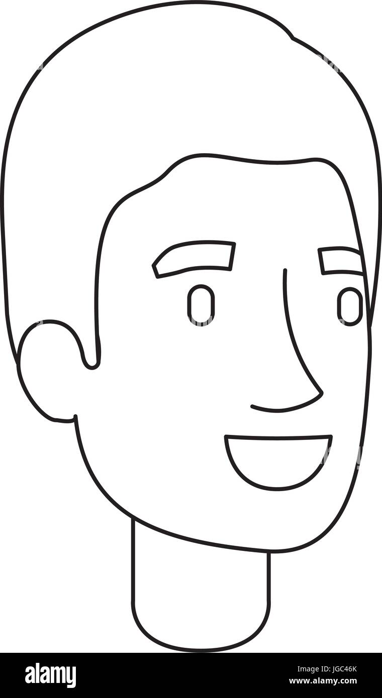 Attractive young guy short Stock Vector Images - Alamy