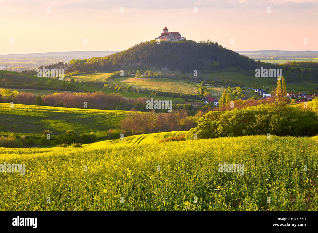 Wachsenburg Castle Thuringia Germany High Resolution Stock Photography ...