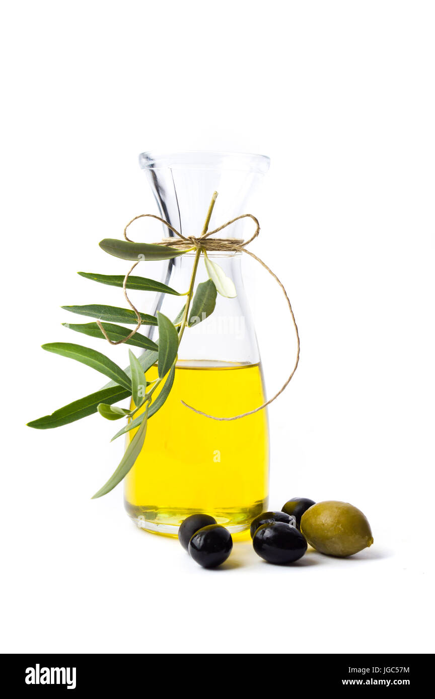 Olives isolated leaves hi-res stock photography and images - Alamy