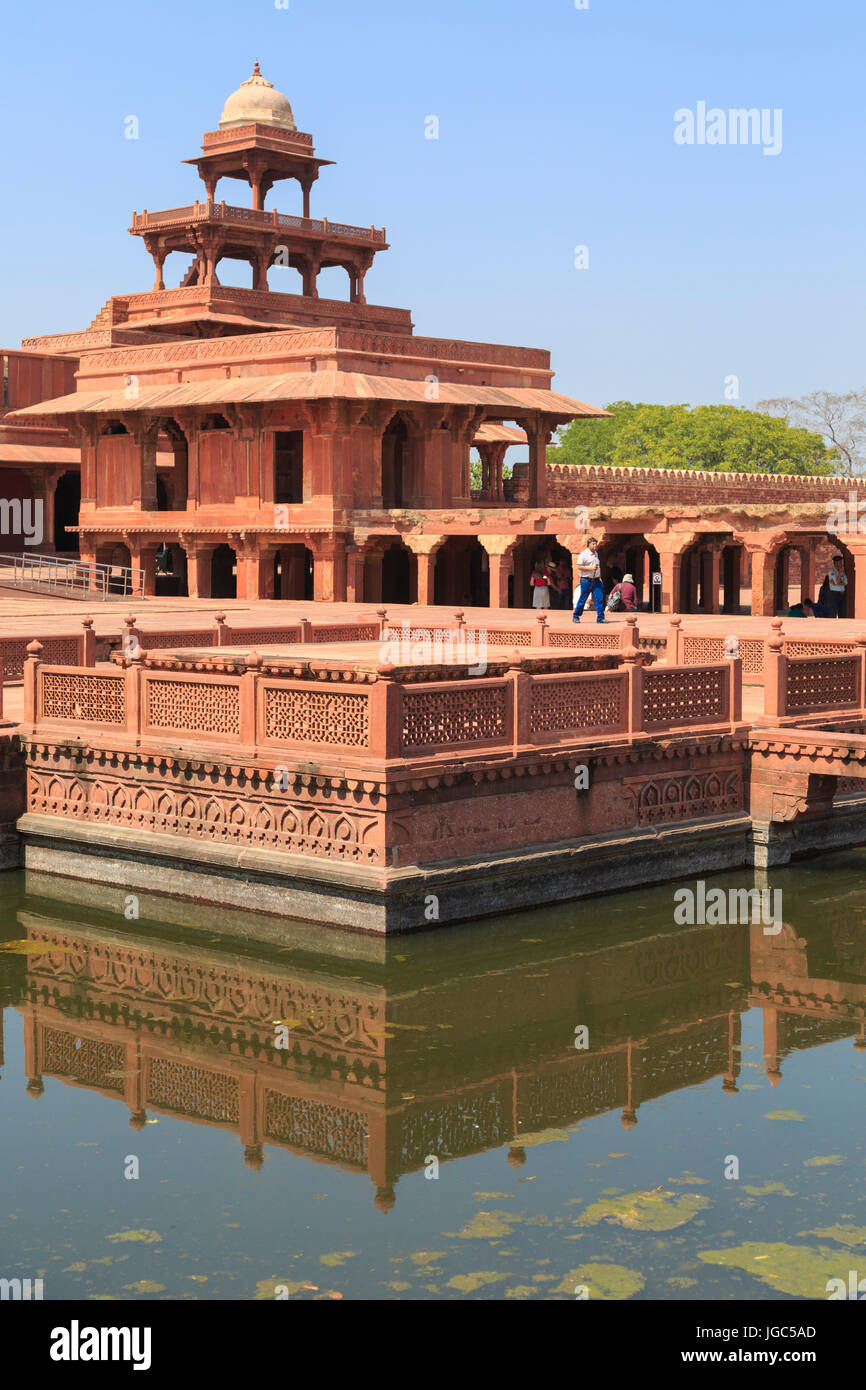 The Panch Mahal, Royal Palace, Fatehpur Sikri, India Stock Photo - Alamy
