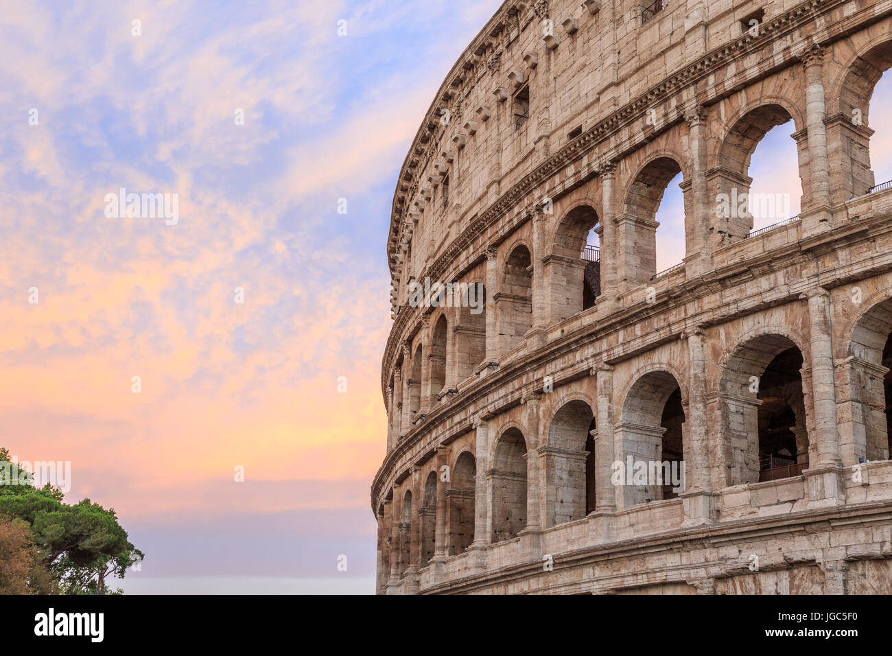 Colosseum air view rome hi-res stock photography and images - Alamy